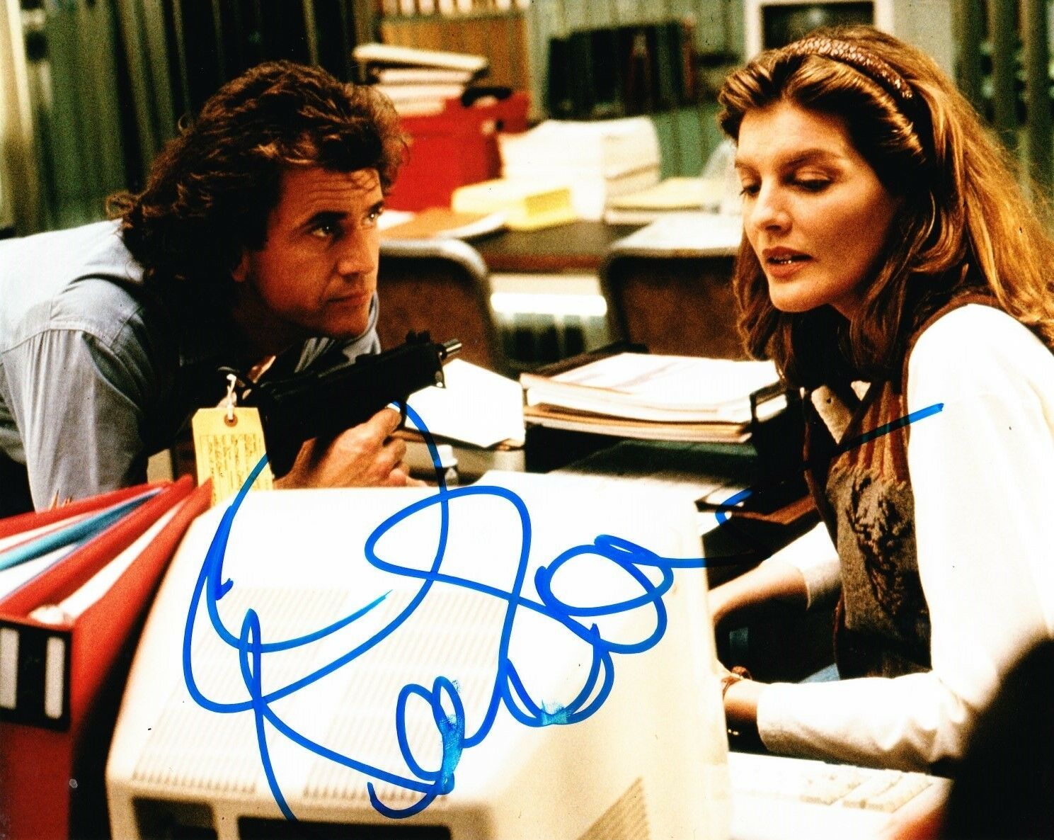 HOT SEXY RENE RUSSO SIGNED 8X10 PHOTO AUTHENTIC AUTOGRAPH THOR COA F ...