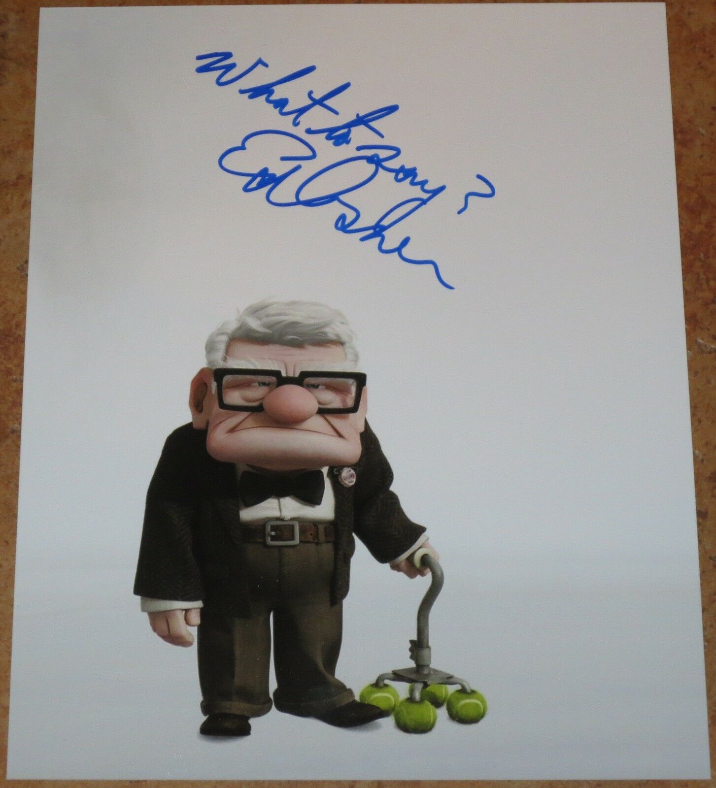 ED ASNER SIGNED 8X10 PHOTO AUTHENTIC AUTOGRAPH UP MARY TYLER MOORE SHOW ...