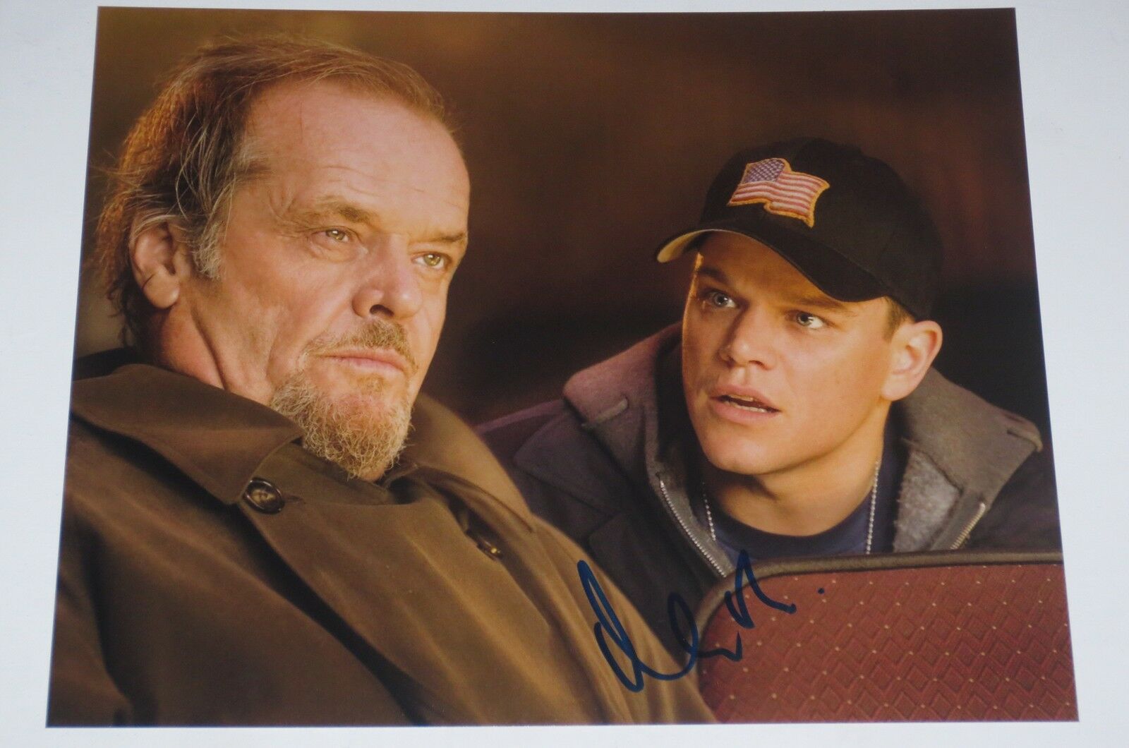 MATT DAMON SIGNED 8X10 PHOTO AUTOGRAPH BOURNE OCEANS OSCAR WINNER PROOF ...