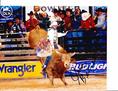 PBR PRO BULLRIDER JASON BENNETT SIGNED 8X10 Collectible Memorabilia ...