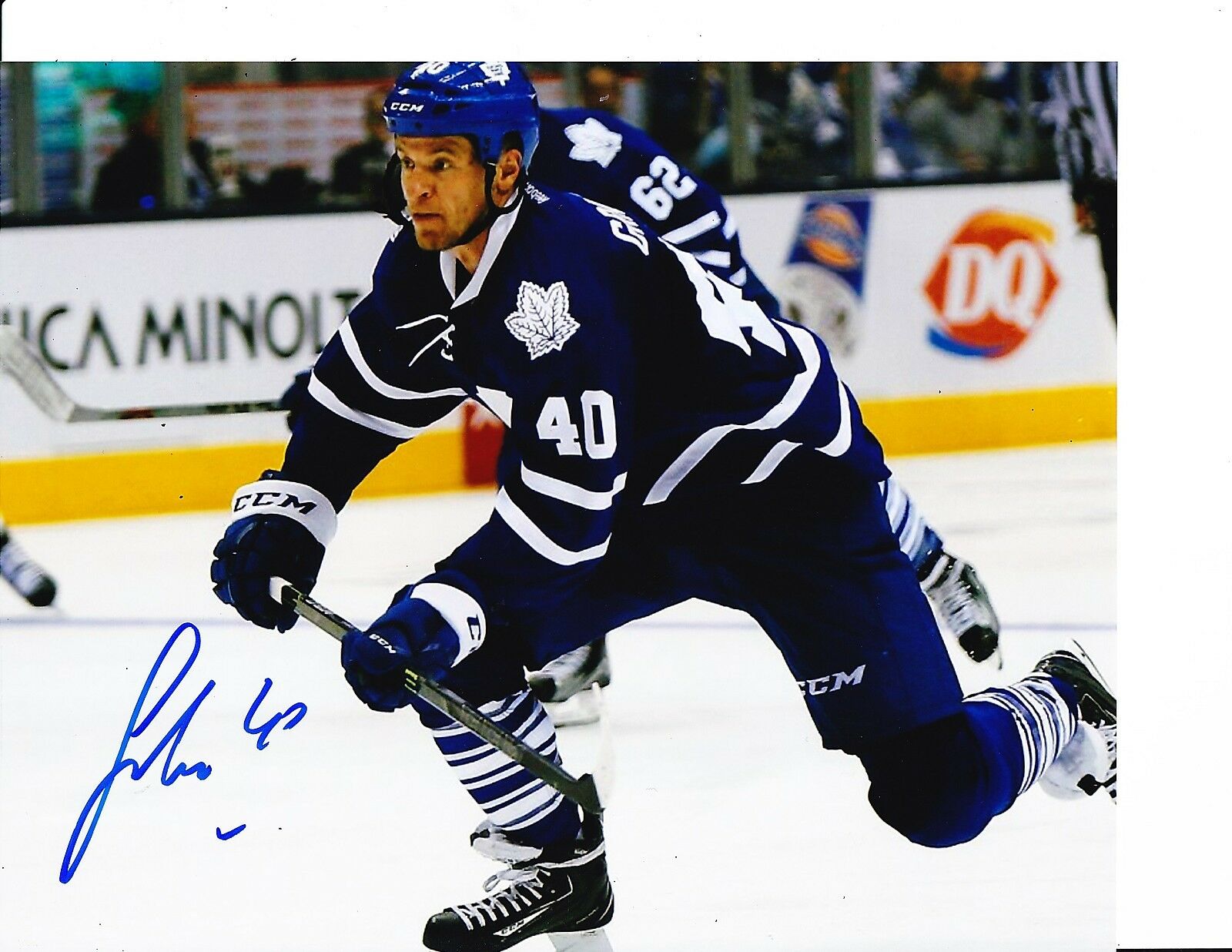 TORONTO MAPLE LEAFS MICHAEL GRABNER SIGNED 8X10 Collectible Memorabilia ...