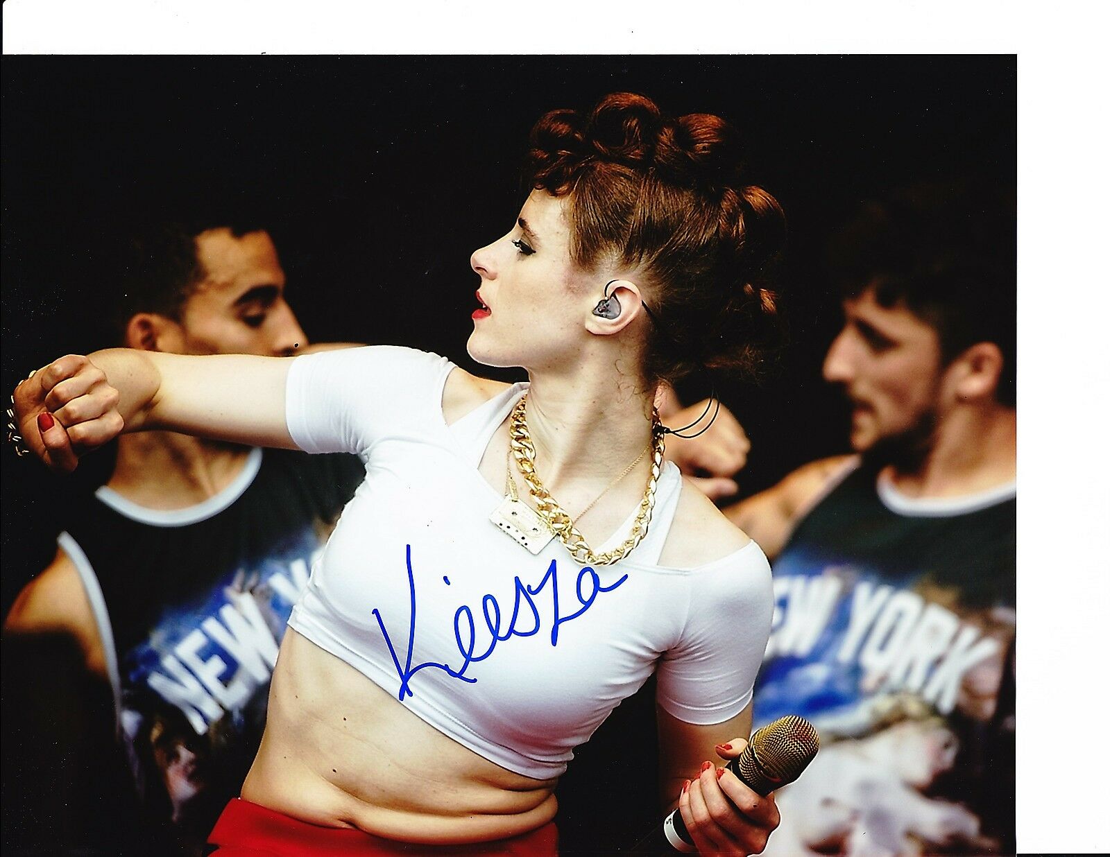 KIESZA KIESA RAE ELLESTAD SIGNED SEXY WHITE SHIRT 8X10 Collectible ...