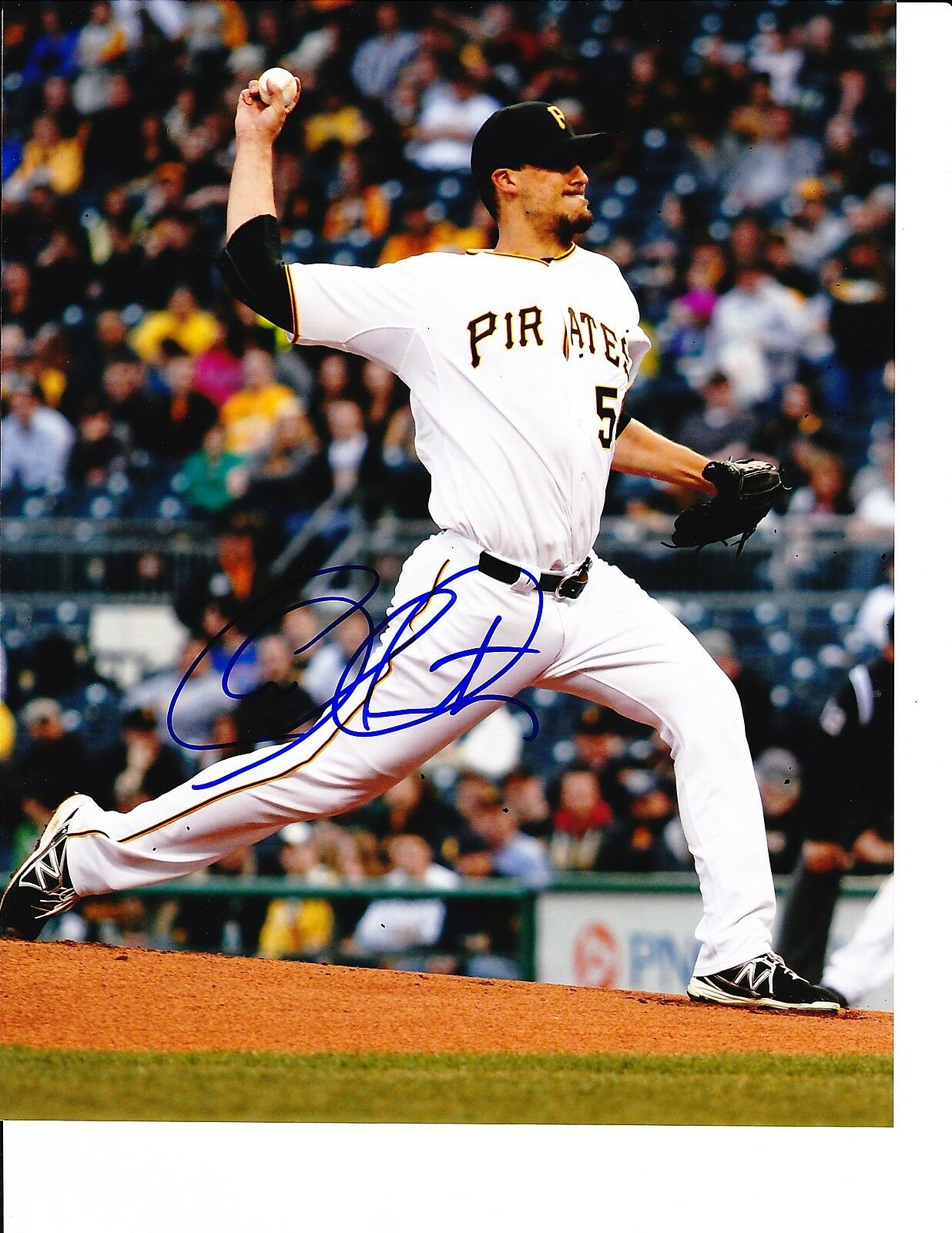 PITTSBURGH PIRATES CHARLIE MORTON SIGNED PITCHING 8X10 Collectible ...
