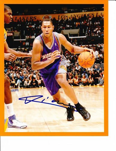 PHOENIX SUNS BORIS DIAW SIGNED DRIBBLING 8X10 Collectible Memorabilia ...