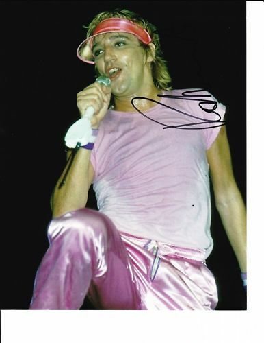 ROD STEWART SIGNED CONCERT 8X10 LEGEND RARE Collectible Memorabilia ...