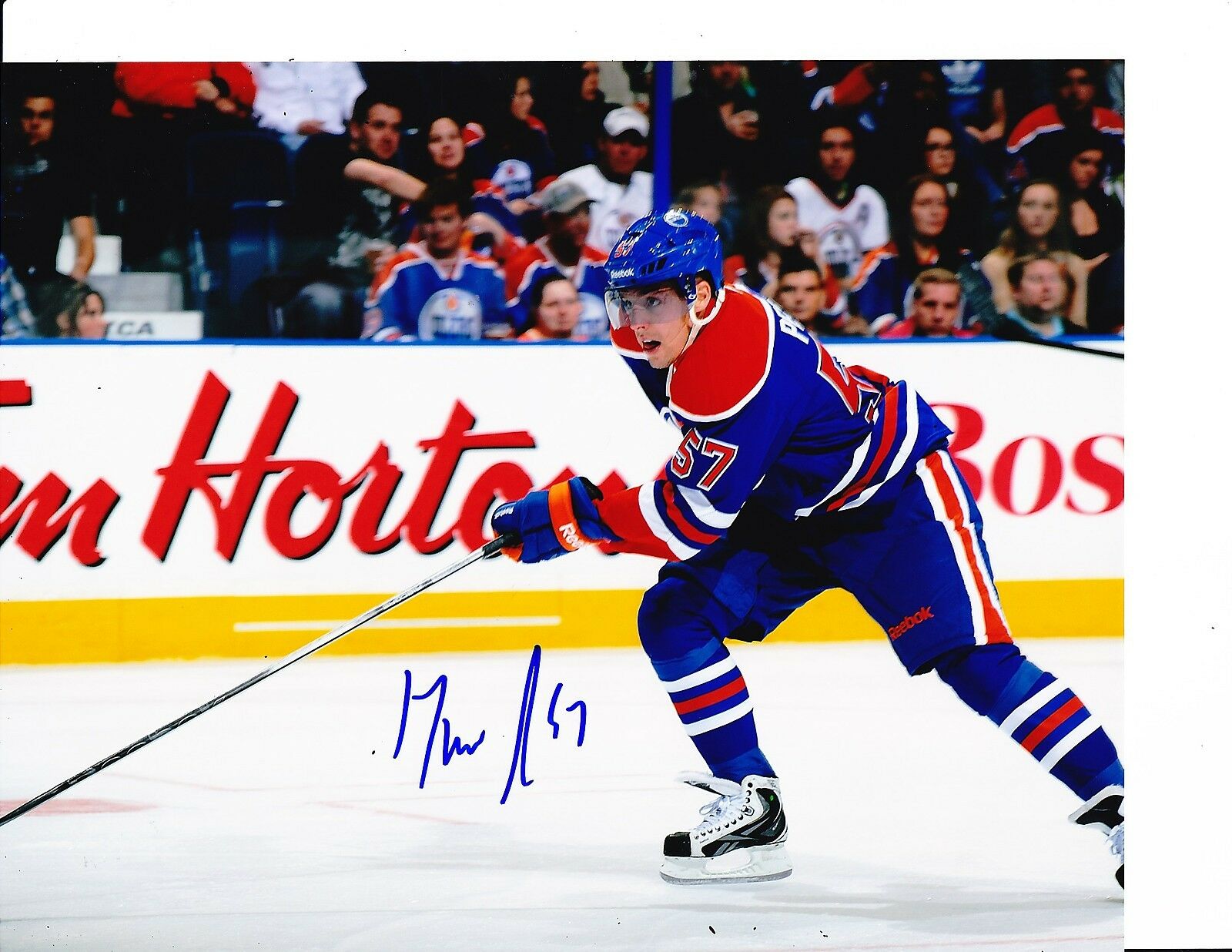 EDMONTON OILERS DAVID PERRON SIGNED 8X10 Collectible Memorabilia ...