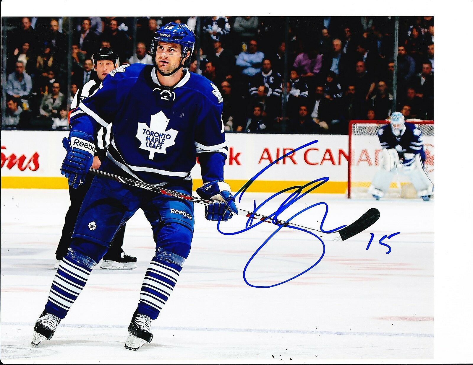 TORONTO MAPLE LEAFS COLTON ORR SIGNED ON BLUE LINE 8X10 Collectible ...
