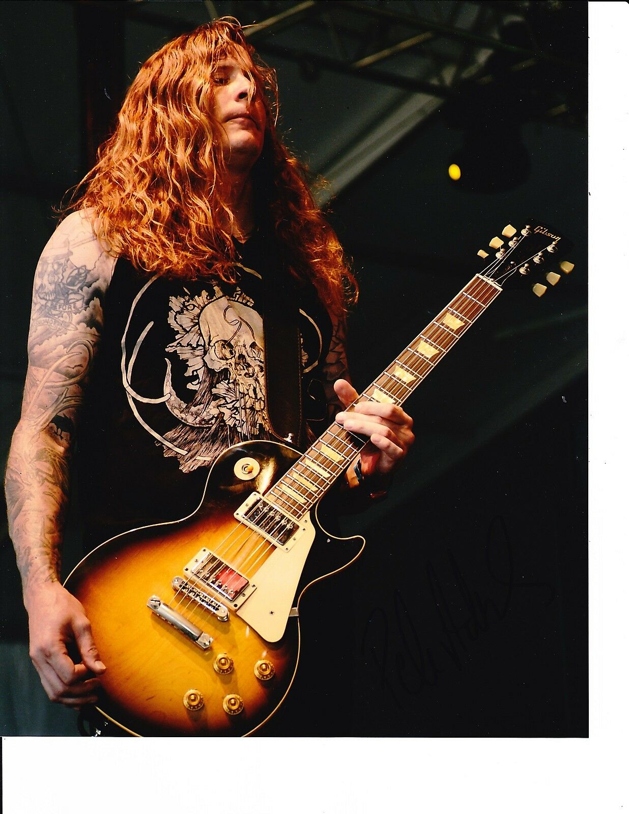 BARONESS PETER ADAMS SIGNED IN CONCERT 8X10 Collectible Memorabilia ...