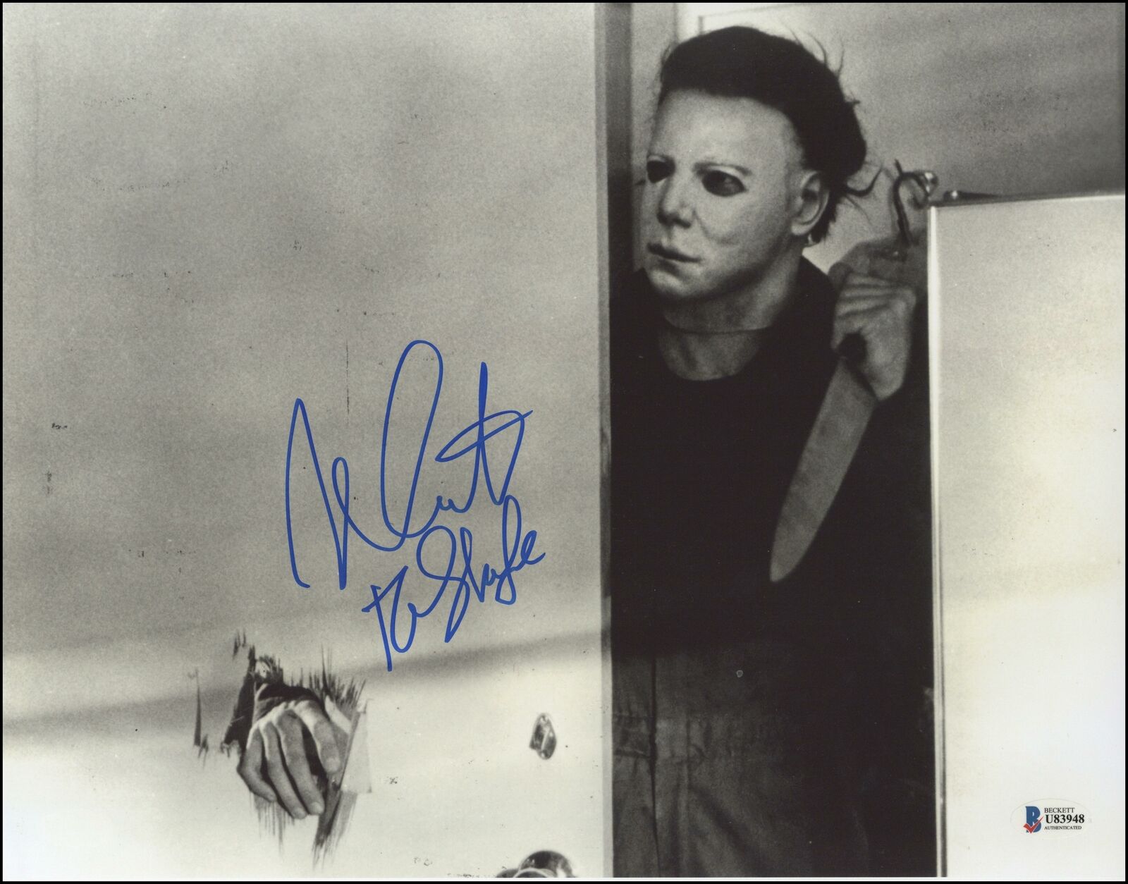 Nick Castle "Halloween" AUTOGRAPH Signed 'The Shape' 11x14 Photo D ACOA ...