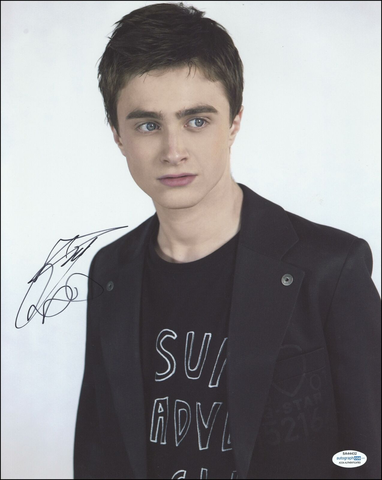Daniel Radcliffe "Harry Potter" AUTOGRAPH Signed 11x14 Photo ACOA ...
