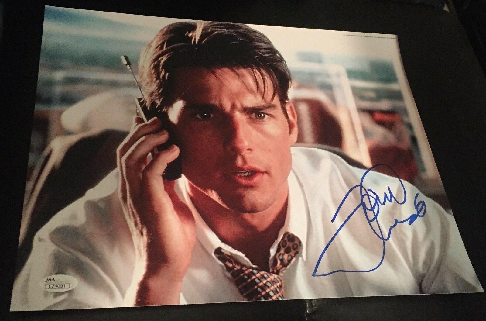 TOM CRUISE SIGNED AUTOGRAPH FAMOUS "JERRY MAGUIRE" MONEY 11X14 PHOTO ...