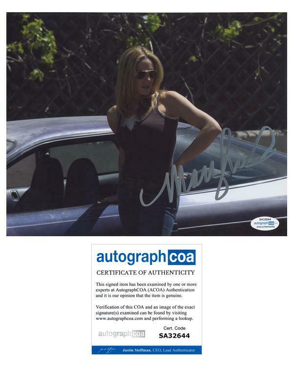 Mary McCormack "In Plain Sight" AUTOGRAPH Signed 'Mary Shannon' 8x10 ...
