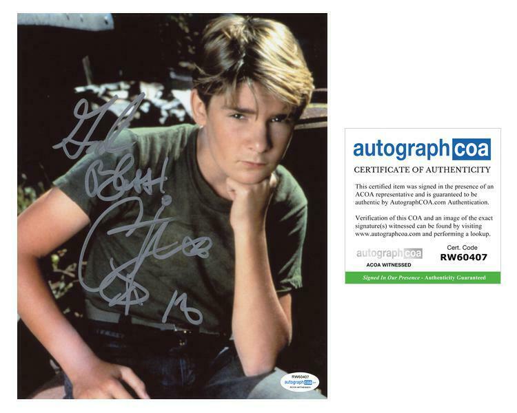 Corey Feldman "Stand by Me" AUTOGRAPH Signed 'Teddy Duchamp' 8x10 Photo ...