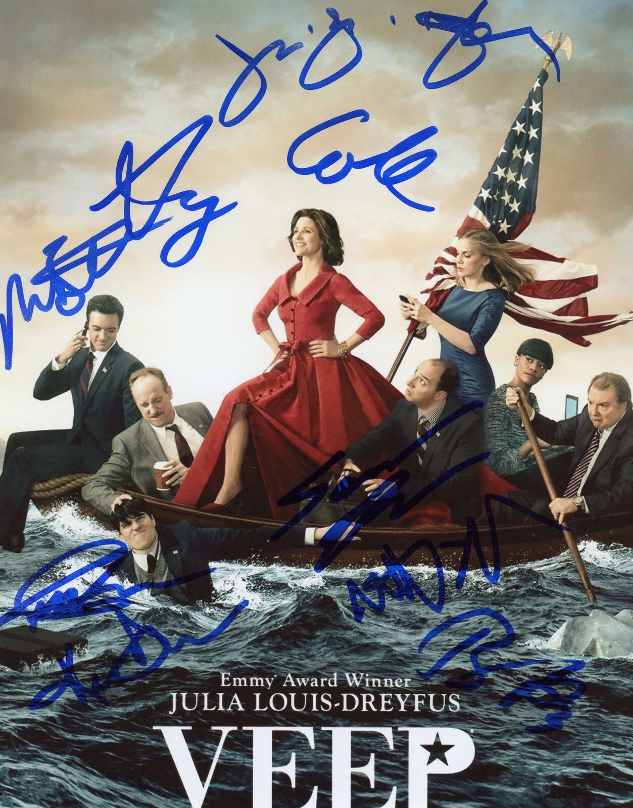 "Veep" Cast AUTOGRAPH Signed 8x10 Photo ACOA Collectible Memorabilia ...