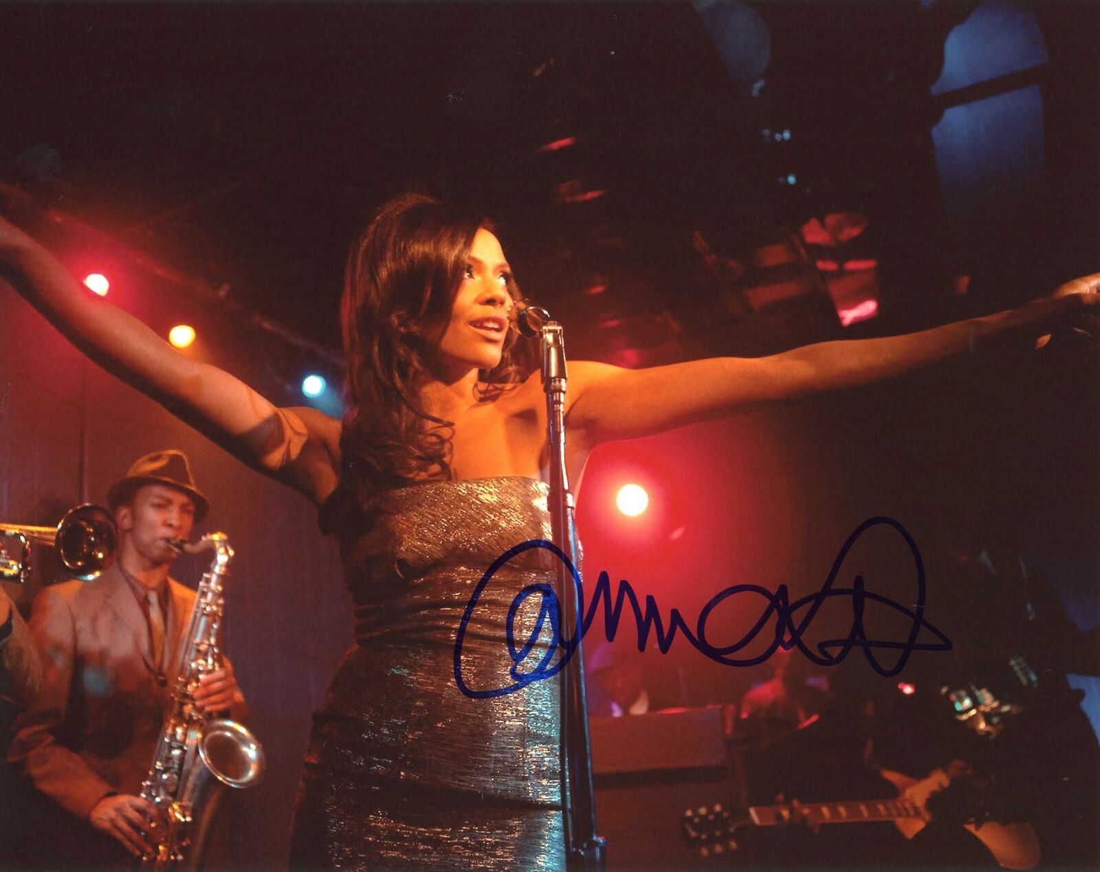 Carmen Ejogo "Sparkle" AUTOGRAPH Signed 8x10 Photo ACOA Collectible ...