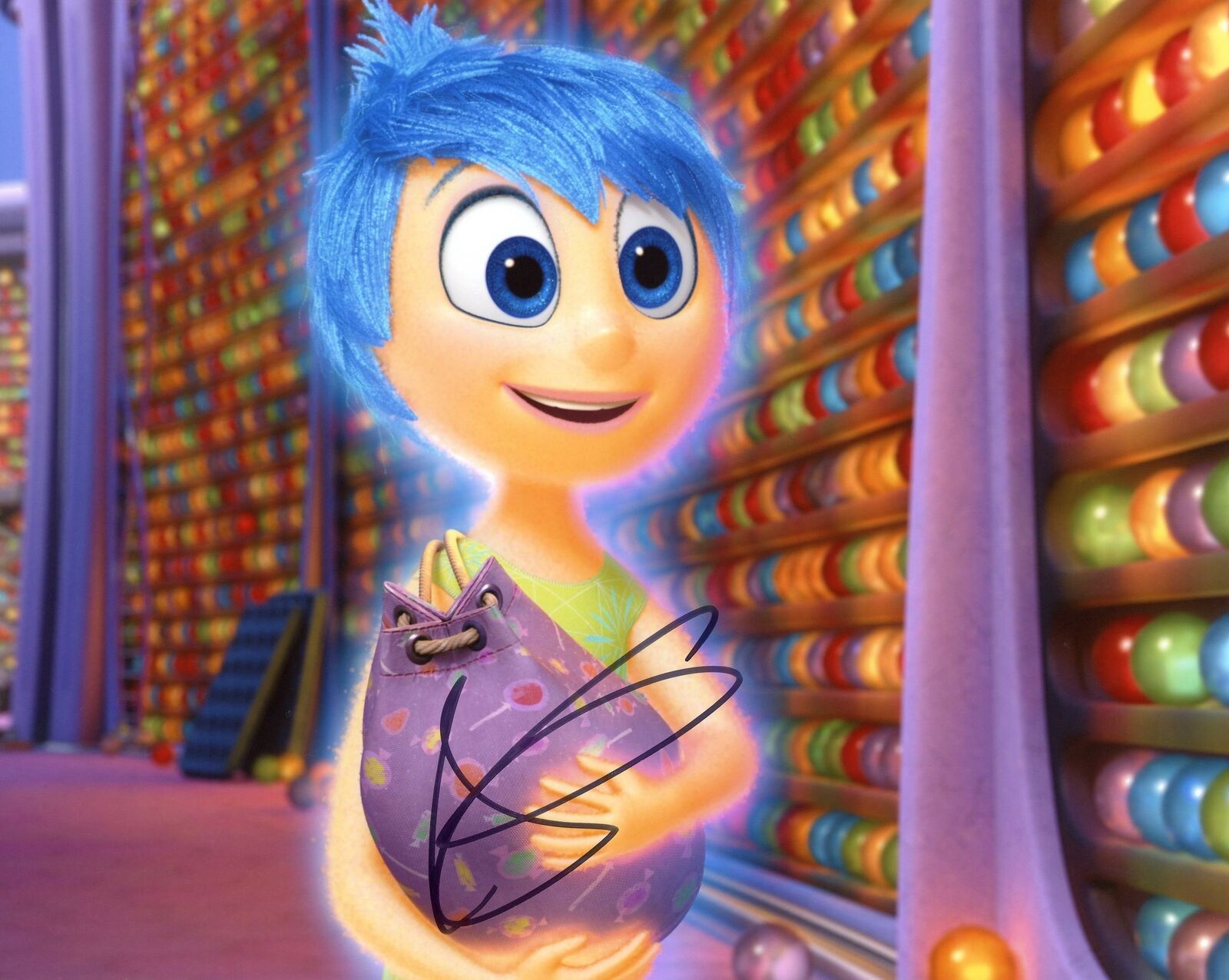 Amy Poehler "Inside Out" AUTOGRAPH Signed 'Joy' 8x10 Photo ACOA ...