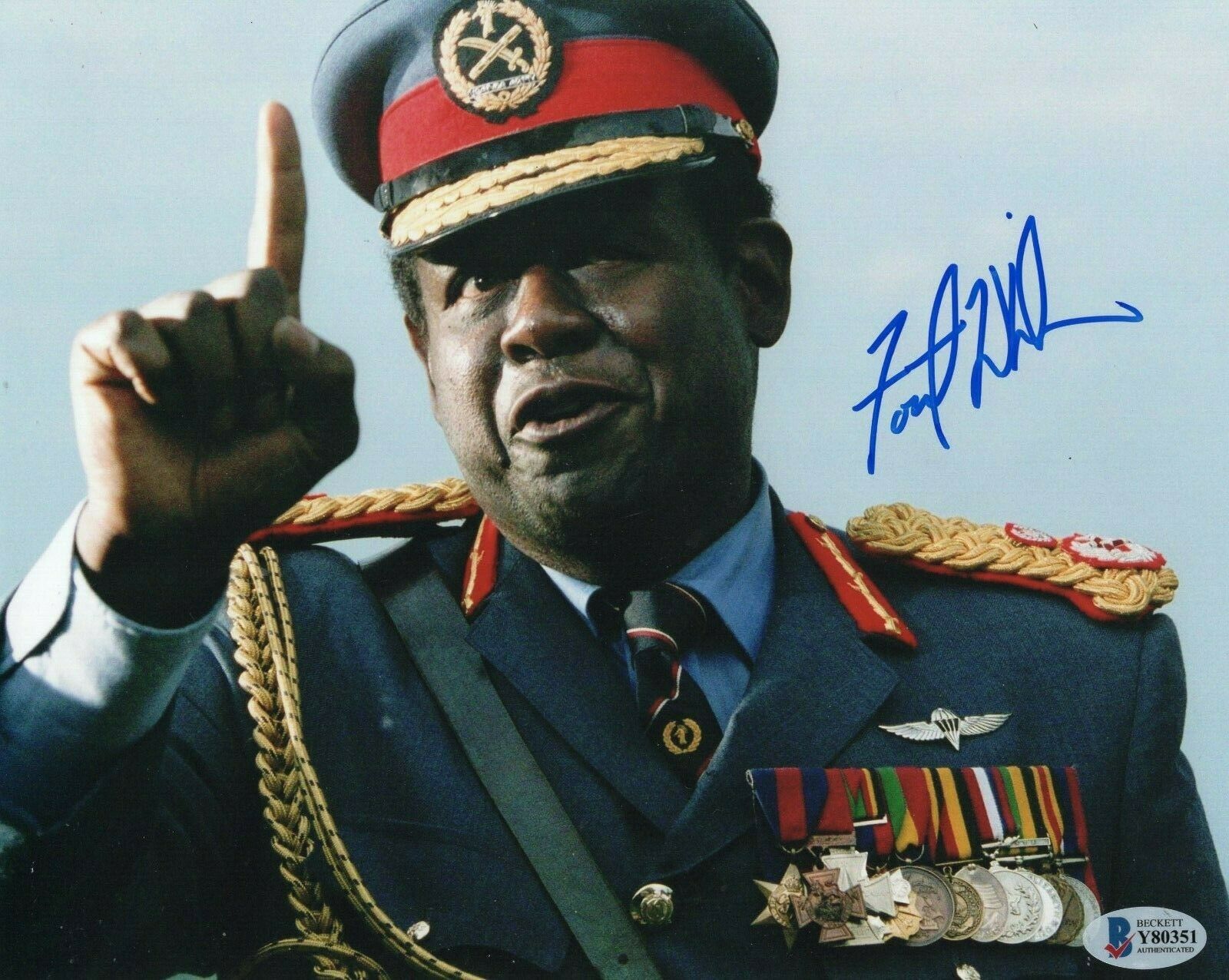 Forest Whitaker Signed 8x10 Photo Last King of Scotland w/Beckett COA ...