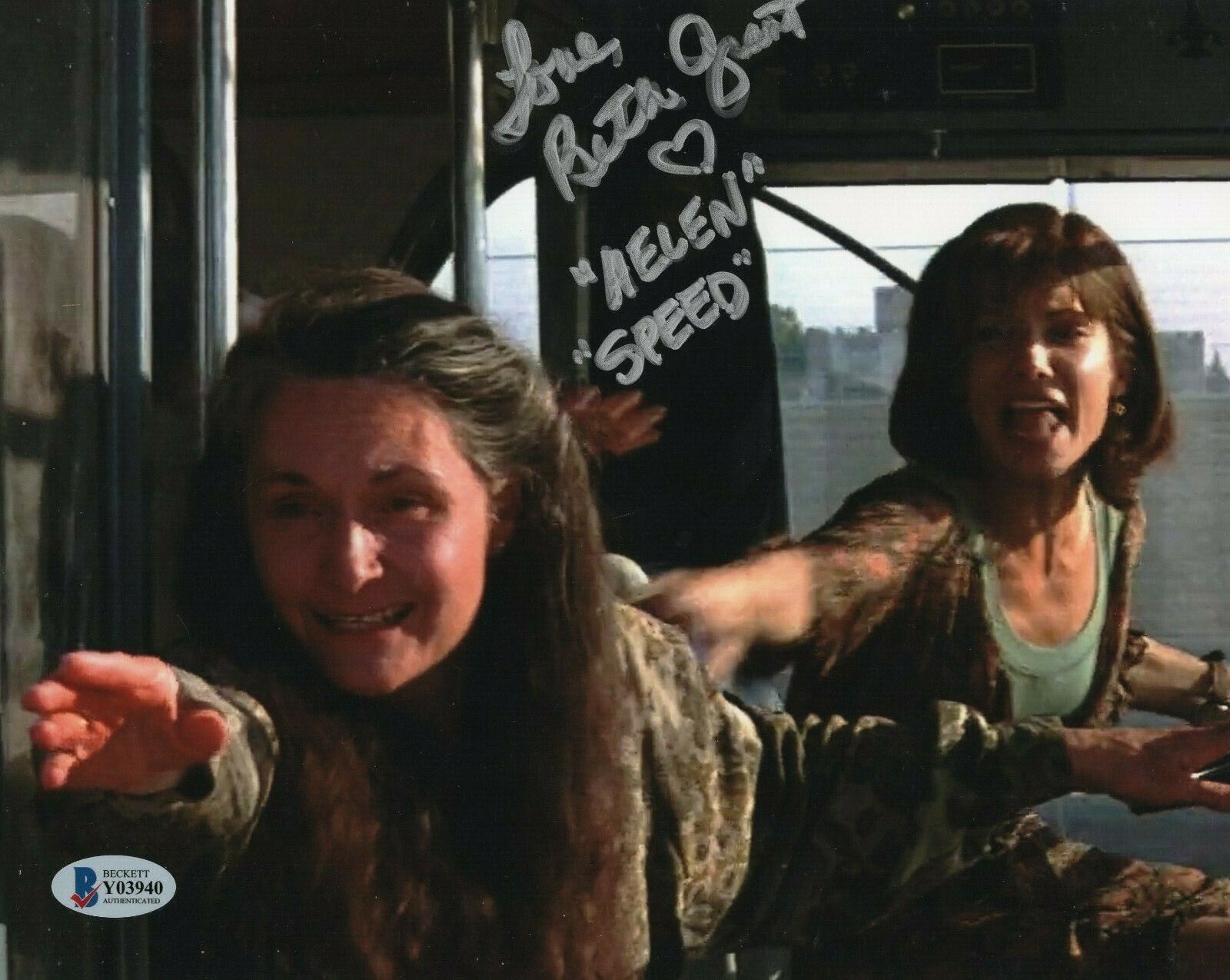 Beth Grant Signed Helen Speed Movie 8x10 Photo w/Beckett COA Y03940 ...