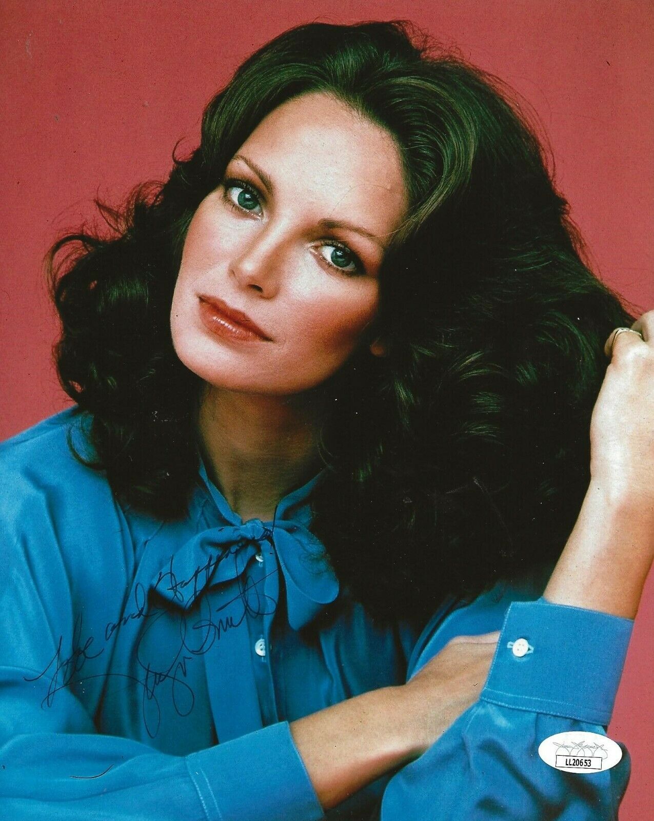 Jaclyn Smith signed Charlie's Angels 8x10 photo autographed Kelly Garrett 3 JSA Collectible ...