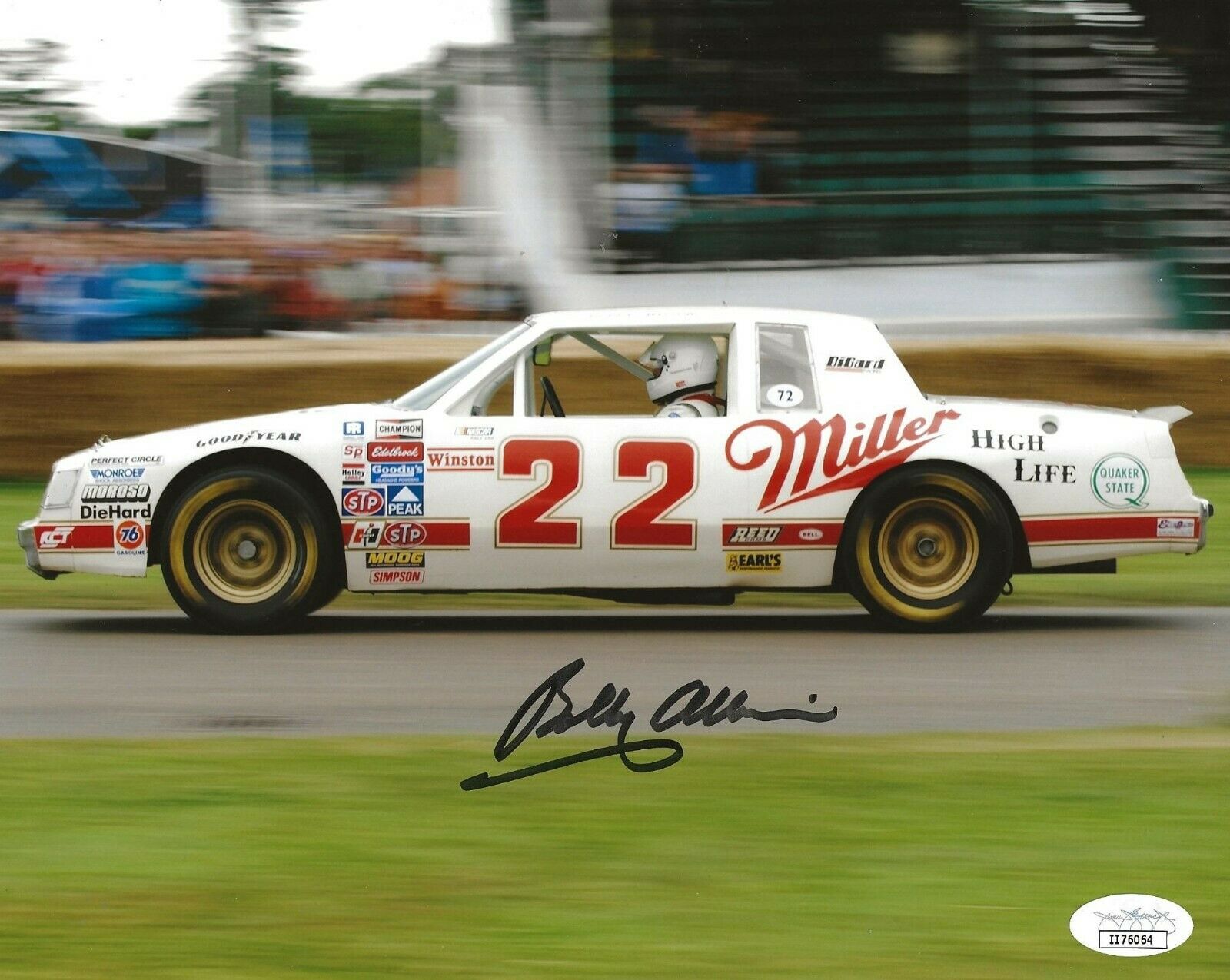 Bobby Allison Daytona 500 signed Nascar 8x10 photo autographed 2 JSA ...