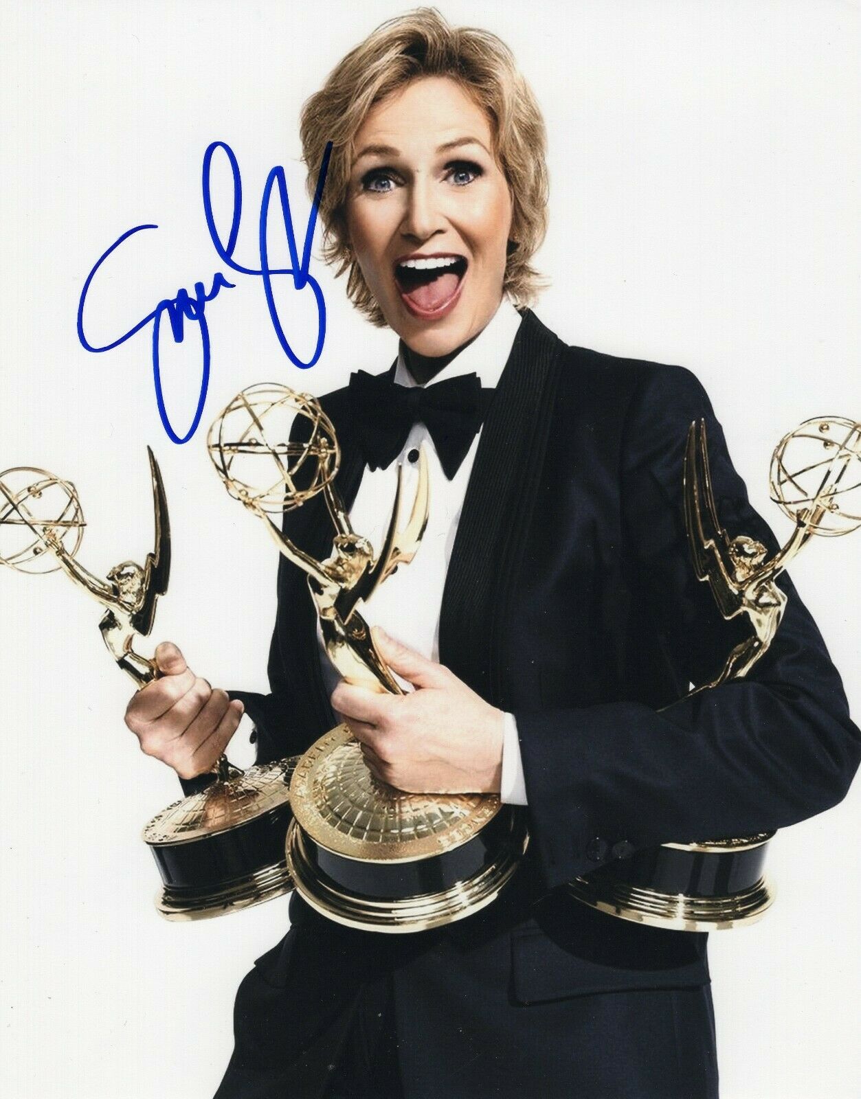 Jane Lynch Signed 8x10 Photo w/COA Glee Sue Sylvester Collectible ...