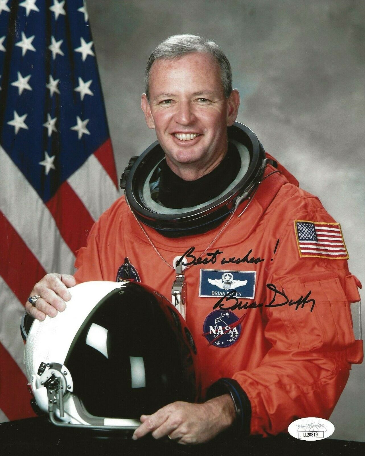 Brian Duffy NASA signed 8x10 photo Astronaut autographed JSA Certified ...