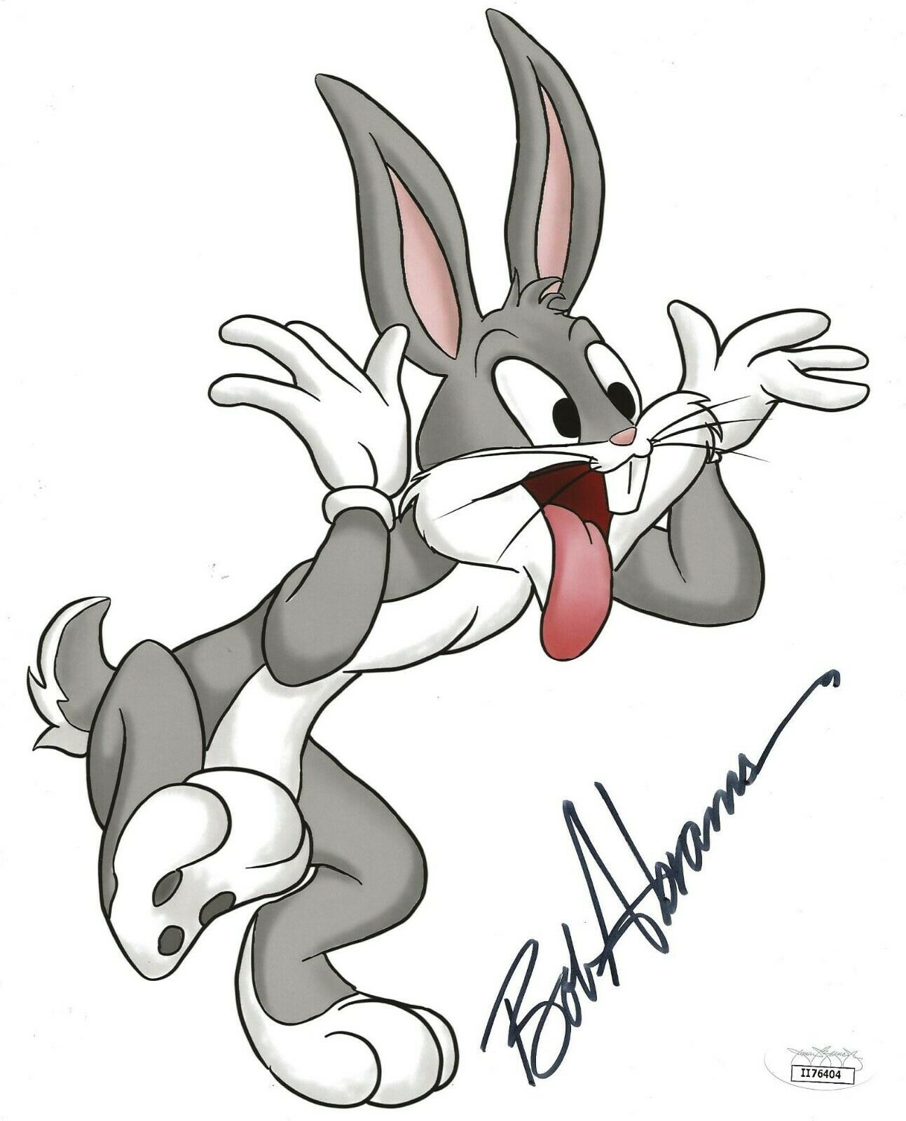 Bob Abrams Cartoonist signed Bugs Bunny 8x10 photo autographed JSA ...