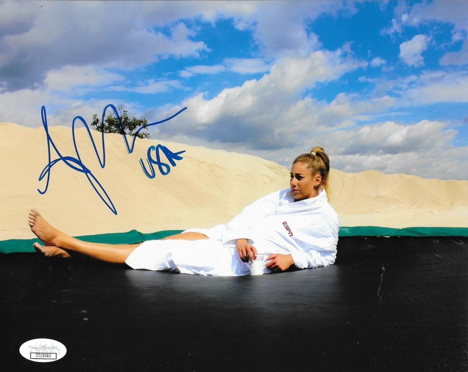 April Ross USA Beach Volleyball signed 8x10 photo Rio autographed AVP 3 ...