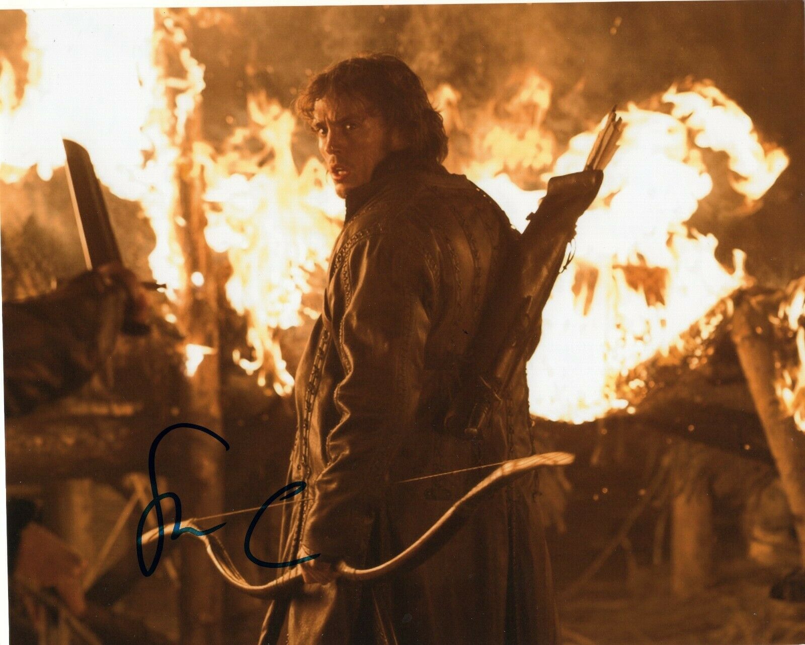 Sam Claflin Signed 8x10 Photo w/COA The Hunger Games Finnick Odair ...