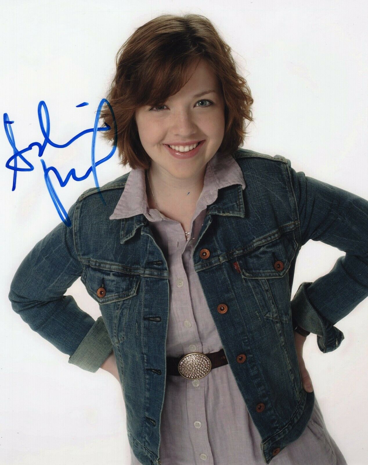 Aislinn Paul Signed 8x10 Photo w/COA Degrassi Clare Edwards Freakish ...