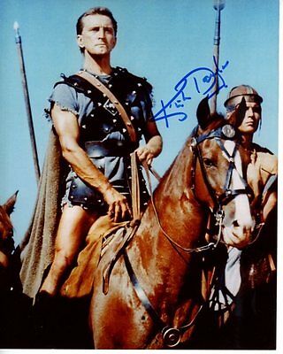 KIRK DOUGLAS signed autographed SPARTACUS photo Collectible Memorabilia ...