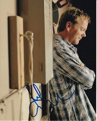 KIEFER SUTHERLAND Signed Photo w/ Hologram COA Collectible Memorabilia ...