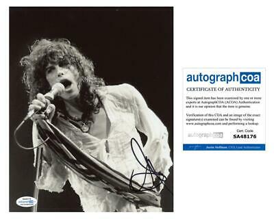 Steven Tyler "Aerosmith" AUTOGRAPH Signed 8x10 Photo M ACOA Collectible ...