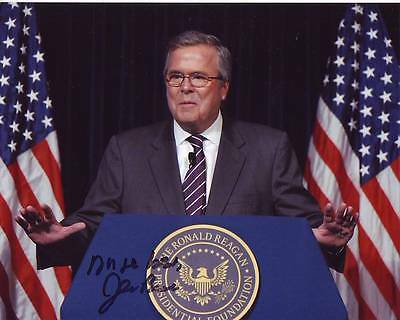 JEB BUSH Signed Photo w/ Hologram COA Collectible Memorabilia | Autographia