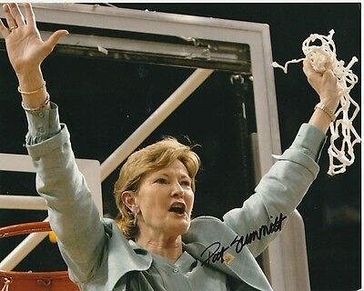PAT SUMMITT Signed Photo w/ Hologram COA Collectible Memorabilia ...