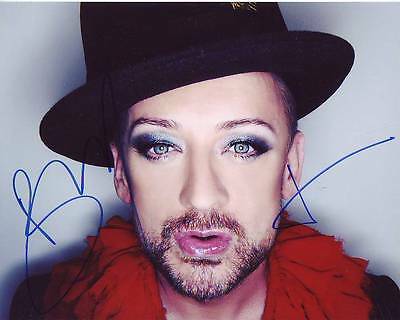 BOY GEORGE Signed Photo w/ Hologram COA Collectible Memorabilia ...