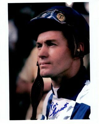 RON TURCOTTE Signed Photo w/ Hologram COA SECRETARIAT JOCKEY ...