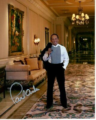 PAUL ANKA Signed Photo w/ Hologram COA Collectible Memorabilia ...