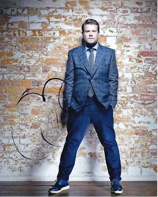 JAMES CORDEN Signed Photo w/ Hologram COA Collectible Memorabilia ...