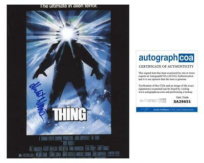 The Thing Norbert Weisser Autographed Signed 8x10 Photo ACOA ...