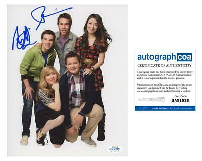 Jerry Trainor & Nathan Kress "iCarly" AUTOGRAPHS Signed 8x10 Photo ACOA ...