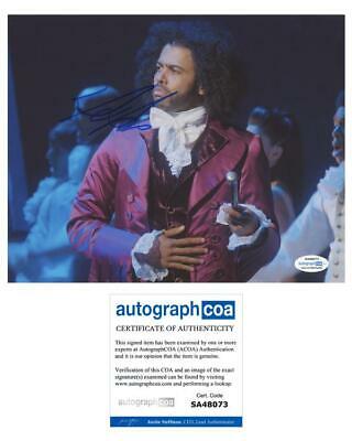 Daveed Diggs "Hamilton" AUTOGRAPH Signed 'Thomas Jefferson' 8x10 Photo ...