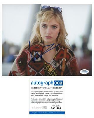 Imogen Poots "Need for Speed" AUTOGRAPH Signed 8x10 Photo B ACOA ...