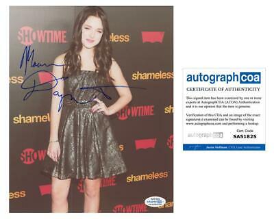 Madison Davenport "Shameless" AUTOGRAPH Signed 8x10 Photo ACOA ...