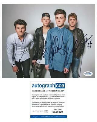 Push Baby AUTOGRAPHS Signed 'Rixton' 8x10 Photo - Jake Roche +3 ACOA ...