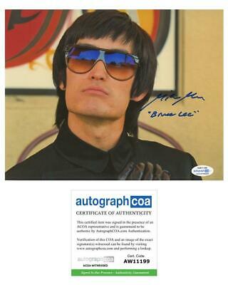 Once Upon A Time in Hollywood Bruce Lee Autograph 8x10 Photo Mike Moh ...
