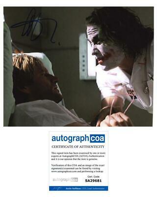 The Dark Knight Actor Aaron Eckhart Autographed Signed 8x10 Photo ACOA ...