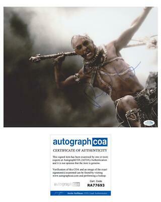 300 Emperor Xerxes Rodrigo Santoro Autographed Signed 11x14 Photo ACOA ...
