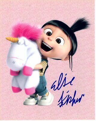 ELSIE FISHER signed autographed DESPICABLE ME AGNES photo Collectible ...