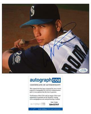 Alex Rodriguez AUTOGRAPH Signed Seattle Mariners 8x10 Photo ACOA ...